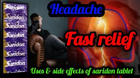 Uses And Side Effects Of Saridon Tablet Themedicineanalyst Headache