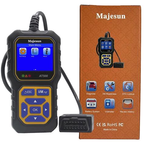 Majesun OBD2 Car Code Reader: Check Engine Light Fault Code Scanner and Diagnostic Tool with ...