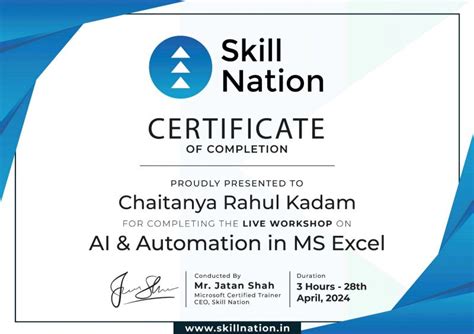 Excelautomation Ai Chaitanya Kadam
