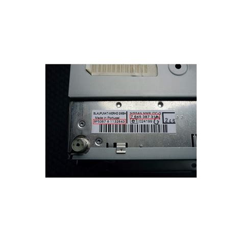 Recuperation Code Pin Pour Autoradio Nissan Micra Note Qashqai Almera