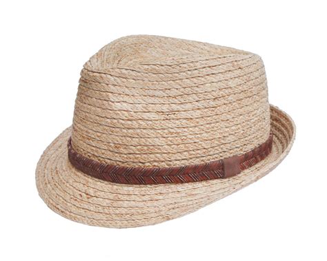 Avenel Raffia Safari Trilby With Arrow Braid Band Grand Hatters