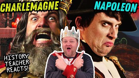 History Teacher Reacts To Napoleon Vs Charlemagne Epic Rap Battles Of