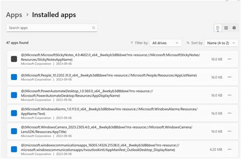 anyone know why my app names are all messed up r windowshelp