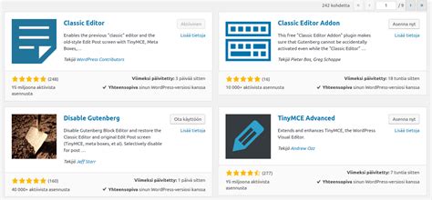 Classic Editor Wordpress Plugin Puolanka Wiki