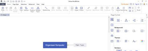 Blog Multitalent Membuat Mind Map Menggunakan Edraw Mind Master