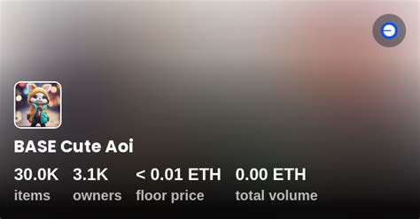 Base Cute Aoi Collection Opensea