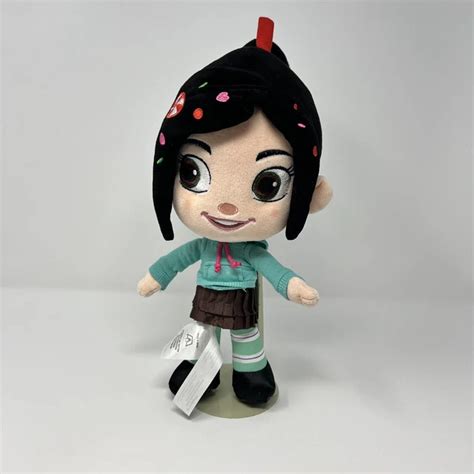 Disney Store Vanellope Von Schweetz Wreck It Ralph Glitch Plush My