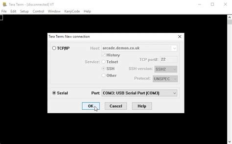 using serial cable and zmodem to transfer files from pc to st