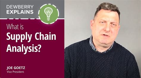 What Is Supply Chain Analysis