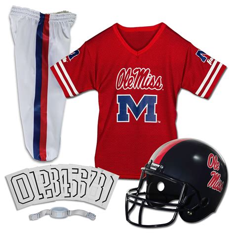 Franklin Sports Ncaa Mississippi Rebels Uniform Set Medium