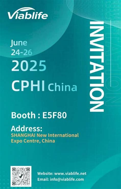 Viablife At Cphi China 2025