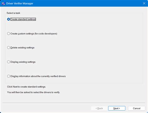 Driver Verifier GUI Verifiergui Exe Deprecated In Windows And Windows Forums