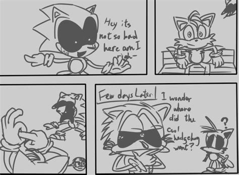 Bench Tails Comic Sonicexe By Bifa By Basedtrovertartist On Deviantart