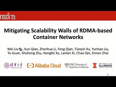 Free Video Mitigating Scalability Walls Of Rdma Based Container Networks From Usenix Class