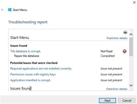 Windows 10 Error Tile Database Is Corrupt Fixed