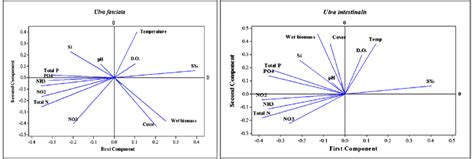 Principle Component Analysis Between The Coverage And Wet Biomass Of Download Scientific
