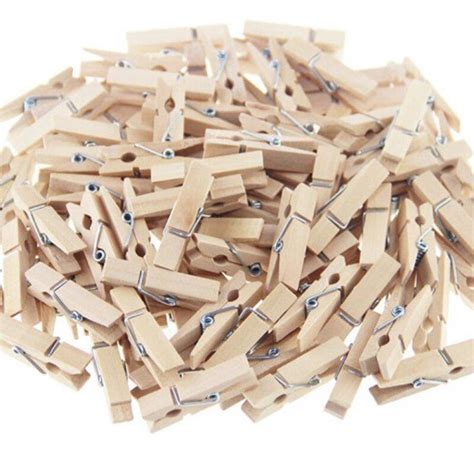 Buy Wooden Clothespins For Pictures Strings Clothes Pins Laundry Art