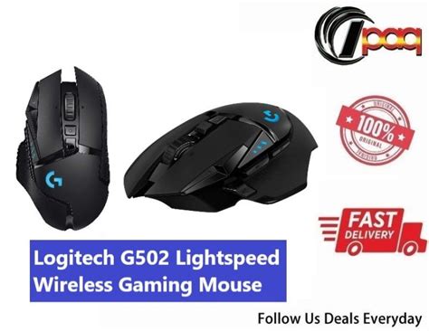 Logitech G502 Lightspeed Wireless Gaming Mouse Lazada