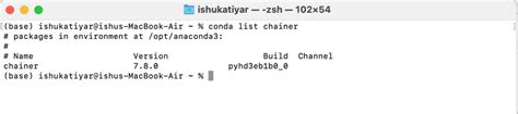 How To Install Chainer In Python On Macos Geeksforgeeks