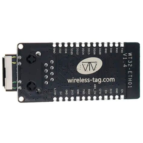wt32 eth01 placa de desarrollo esp32 con ethernet unit electronics