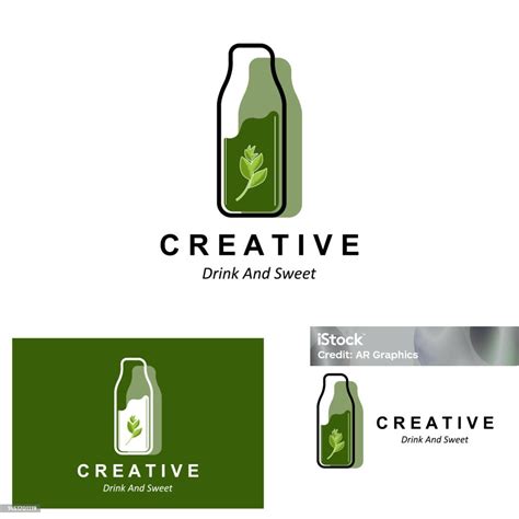 말차 음료 또는 말차 디저트로 만든 녹색 식물 말차 로고의 벡터 일러스트레이션 녹차 디자인 0명에 대한 스톡 벡터 아트 및 기타 이미지 Istock