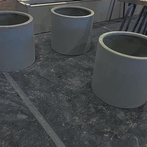 Cylinder Plant Pots Fibreglass Victoria Aussie Fibreglass Experts