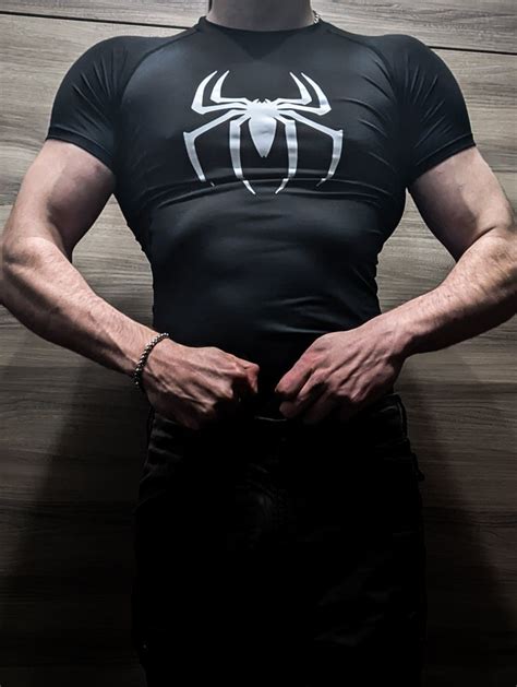 Spider Man Compression T Shirt Breathable Gym Performance Wear Gym Training Wear Etsy