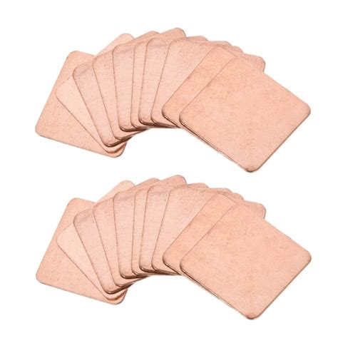 20pcs 노트북 냉각 구리 방열판 열 전도성 탭 휴대 전화 컴퓨터 그래픽 카드 방열판 20x20x1 2mm