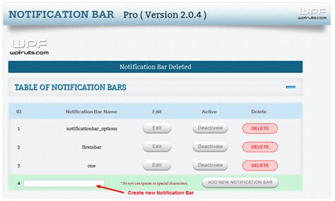 Notification Bar Plugin By Wpfruits CodeCanyon