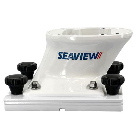 Seaview Removable Base Fpedestal Mounts W7x7 Base Plate White Pmrb7