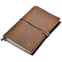 Carnet De Notes En Cuir A5 Journal De Voyage Rechargeable A5