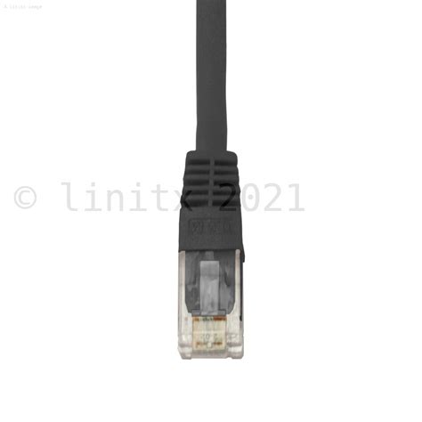 LinITX Pro Series CAT RJ UTP Ethernet Patch Cable M Black