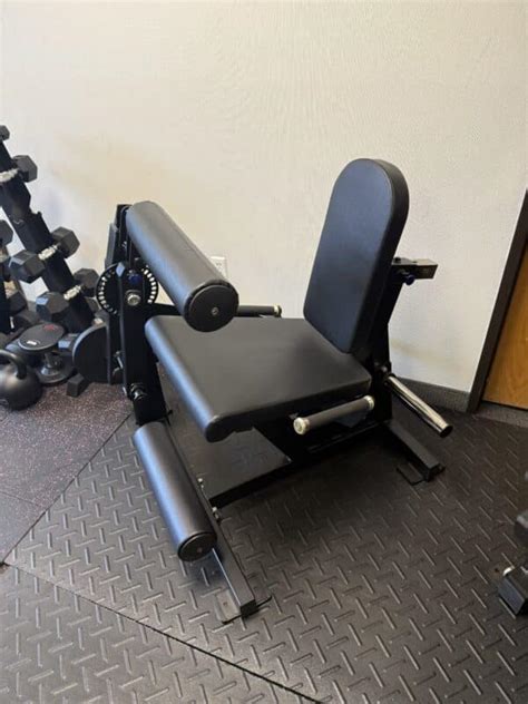 Plate Loaded Leg Extension Curl Combo Machine Forged Fitness Equipment