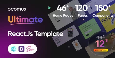 Themesflat 🚀 Ecomus Multipurpose Ecommerce React Template 🎉 Are You Looking For A Modern And