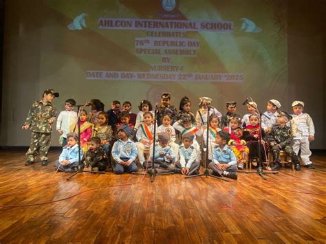 Ahlconinternationalschool Foundationstage Republicday