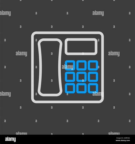 Phone Outline Icon Workspace Sign Graph Symbol For Your Web Site Design Logo App Ui Vector