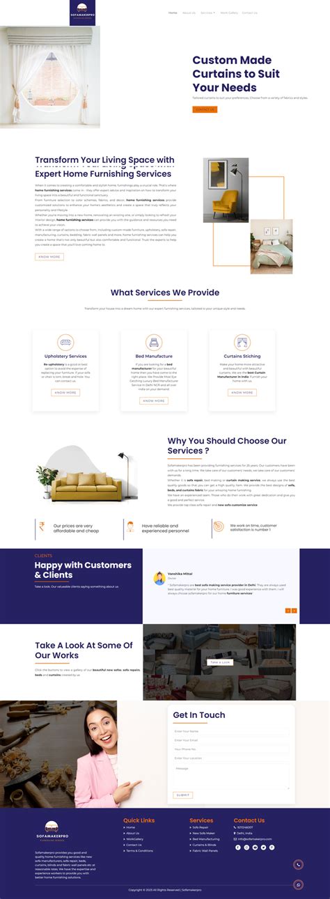 Website Design With Html Css Javascript And Bootstrap Freelancer
