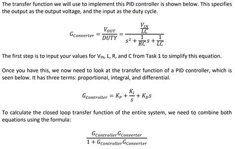 Solved Task 2 Create Closed Loop Buck Converteryou Will