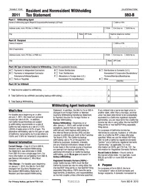 CA FTB B Fill Out Tax Template Online