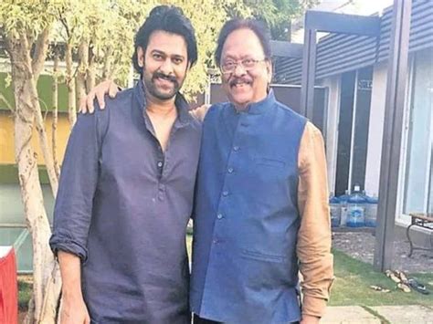 Prabhas Opens Up About His Uncle Krishnam Rajus Demise