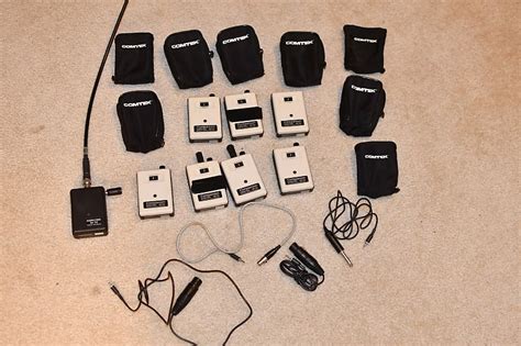 Comtek Ifb Kit M72 Transmitter And 7x Pr 72b Receivers Reverb