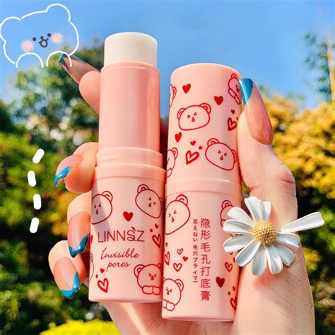 Invisible Pore Face Primer Long Lasting Makeup Primer Stick Foundation Oil Control Facial Matte