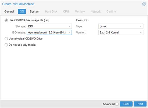 install openmediavault on proxmox päkstech