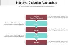 Inductive Deductive PowerPoint Presentation And Slides SlideTeam