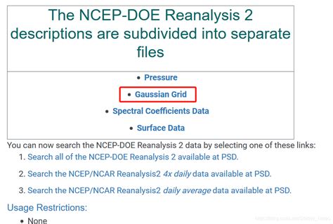 全球气象数据下载总结 cru数据，era数据andncep 2数据 cru数据下载 csdn博客