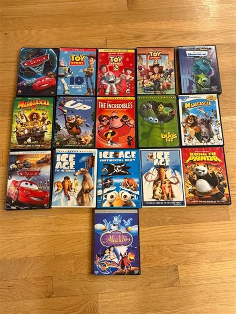 Dvds Pixar And Other Animated Classics Pick Your Movies Dvd Lot £310