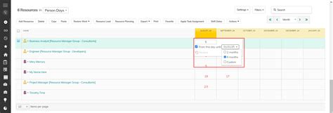Bulk Load Project Assignments Entering Days Months For Multiple Projects And Multiple People