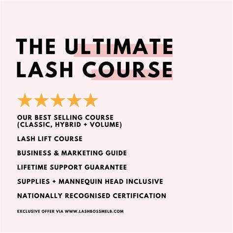 The Ultimate Lash Course Lash Boss Melbourne