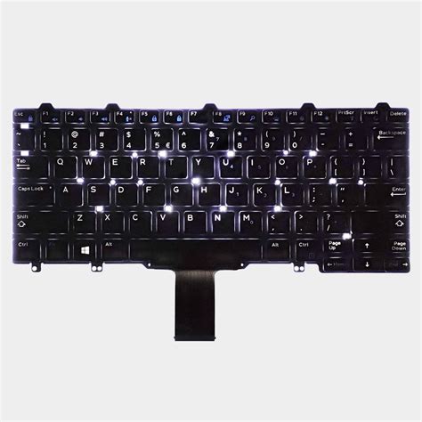 Antwelon Replacement Laptop Keyboard Backlight For Dell