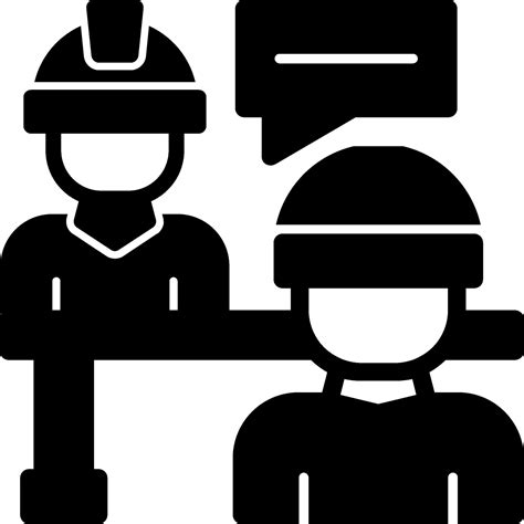 Interviewee Glyph Icon 39502223 Vector Art At Vecteezy